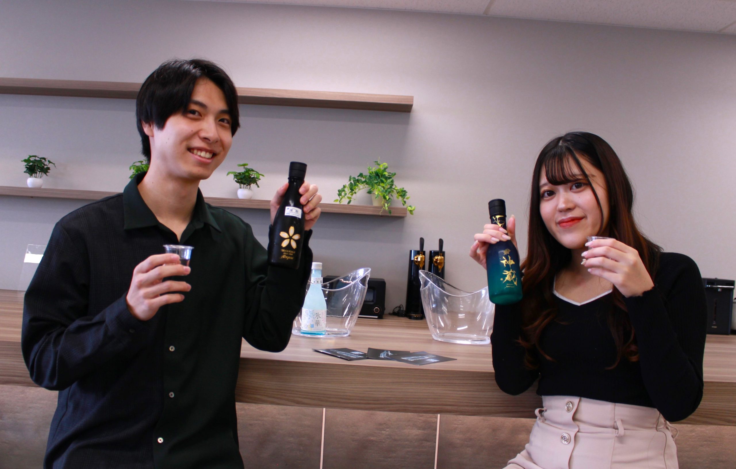 Frozen Sake Event held at a corporate get-together! ＜COMTURE ...
